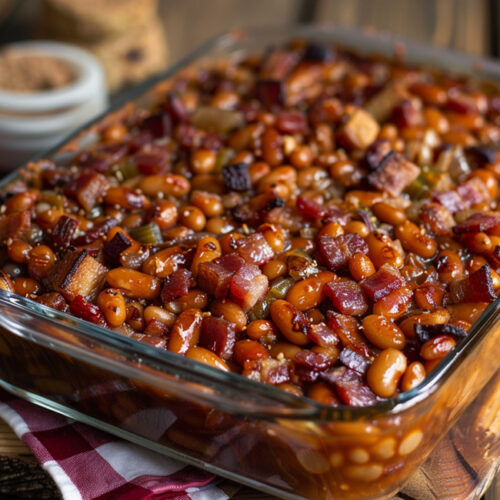 The Best Baked Beans Recipe - Barbara's Recipe - Happy Plate Kitchen